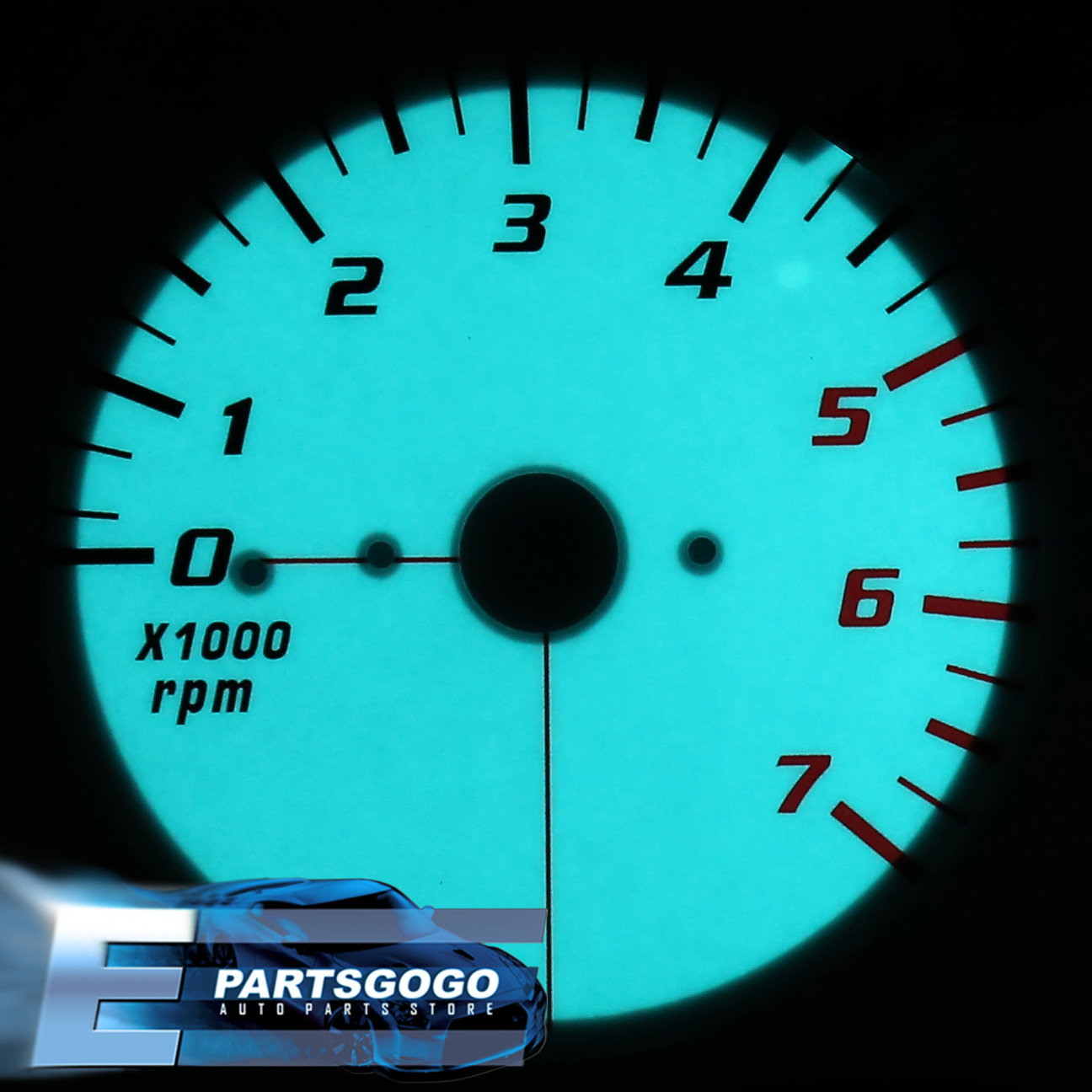 Purchase 1993-1996 Jeep Grand Cherokee JDM White Face Indiglo Reverse Glow Gauges in La Puente ...