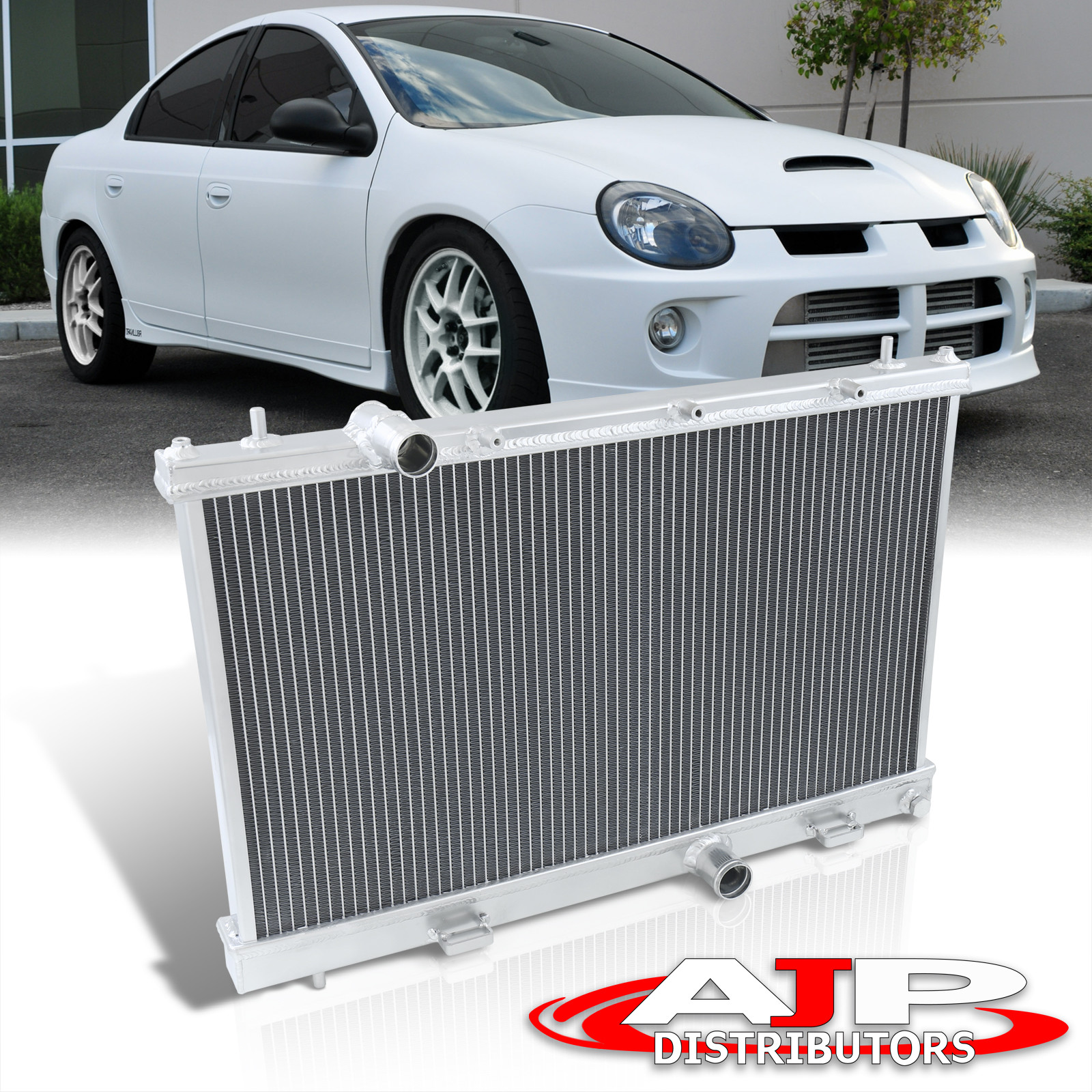 Aluminum Engine Cooling Radiator Unit For 2003-2005 Dodge Neon Srt-4 2 ...