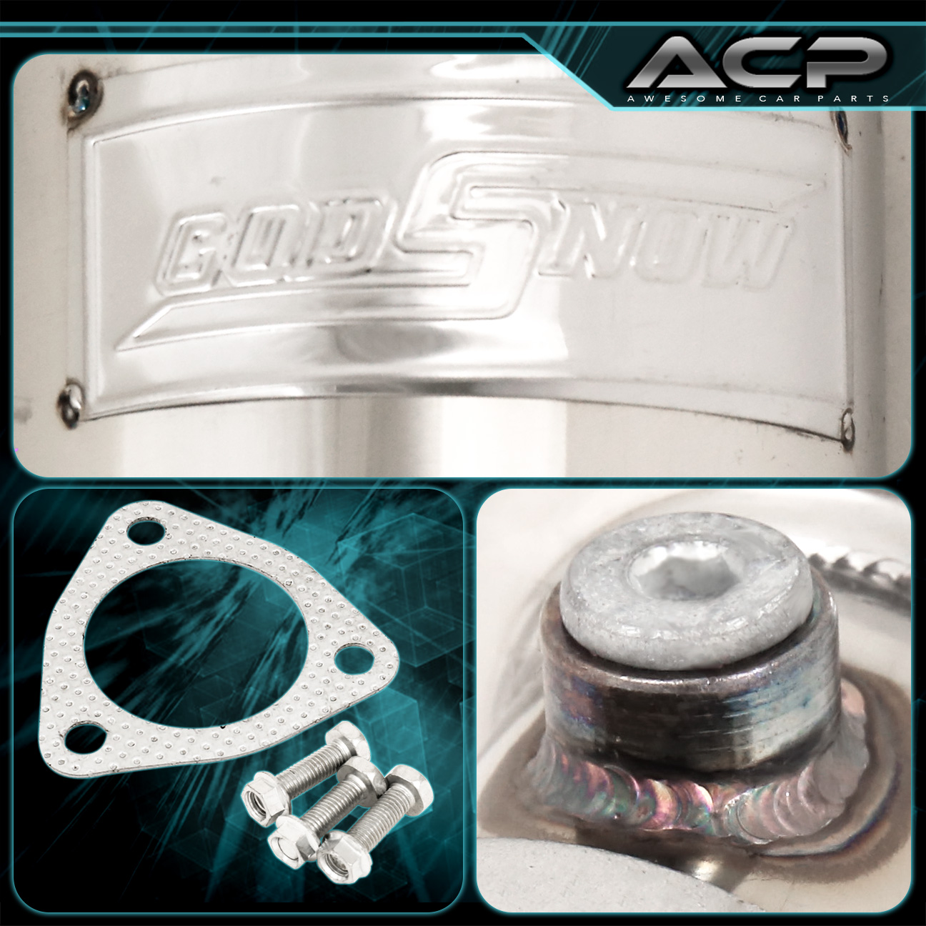 Purchase 94-01 Acura Integra GSR Racing Exhaust Performance High Flow ...