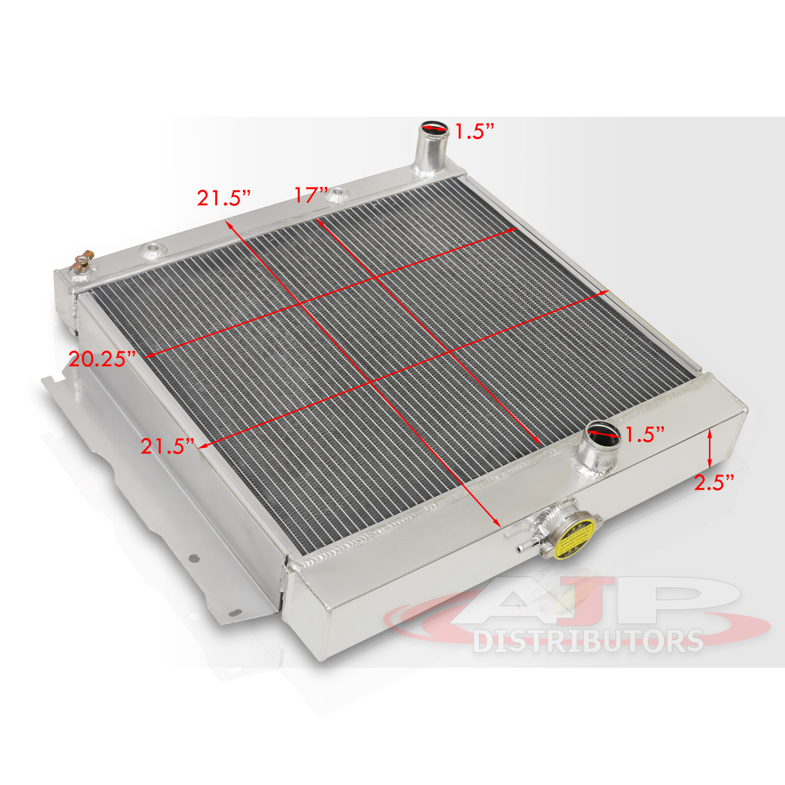 3-Row Racing Aluminum Radiator For 1963-1969 Plymouth Fury Dodge ...