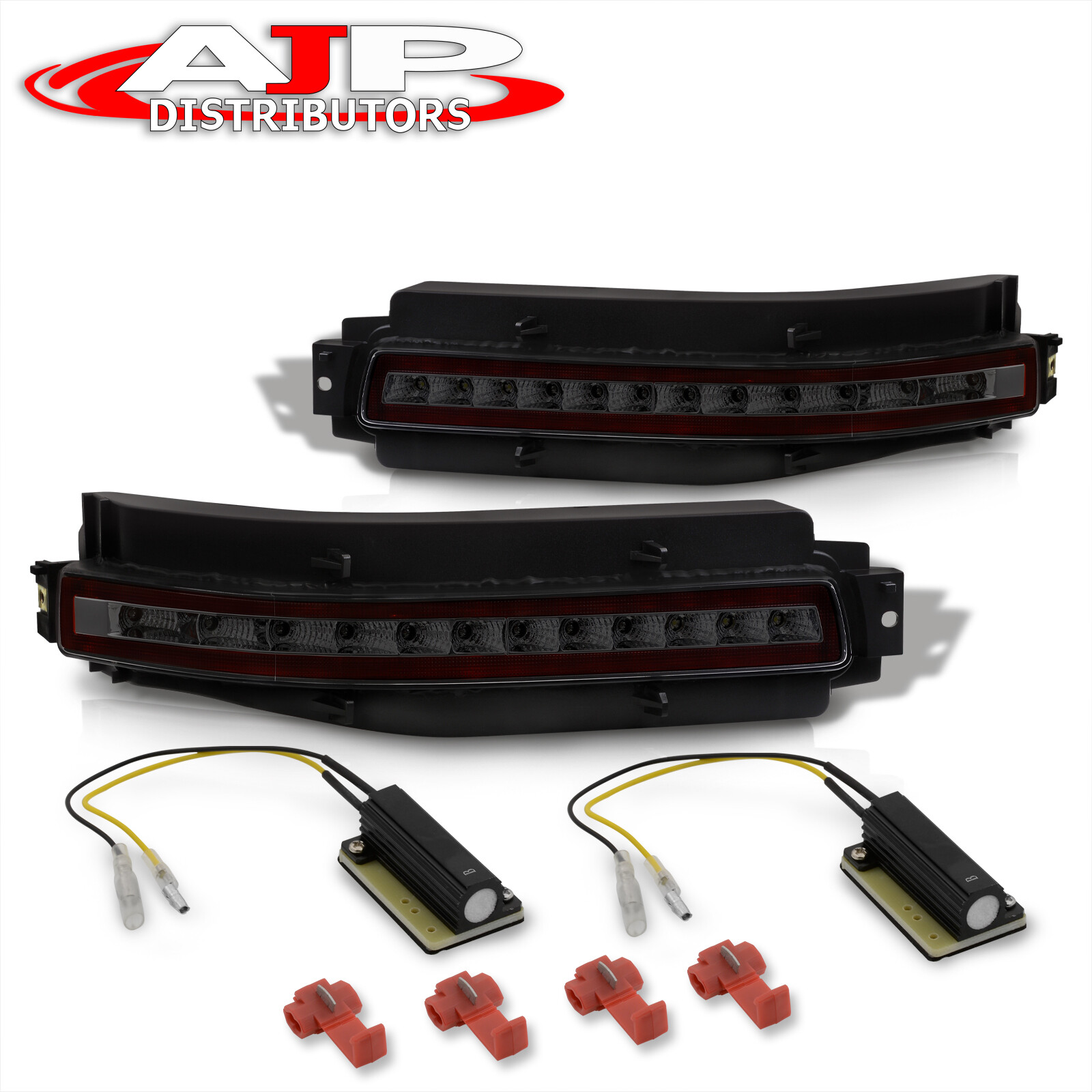 Smoke 4-in-1 Sequential LED Brake Fog Lights Lamps For 2003-2009 Nissan ...