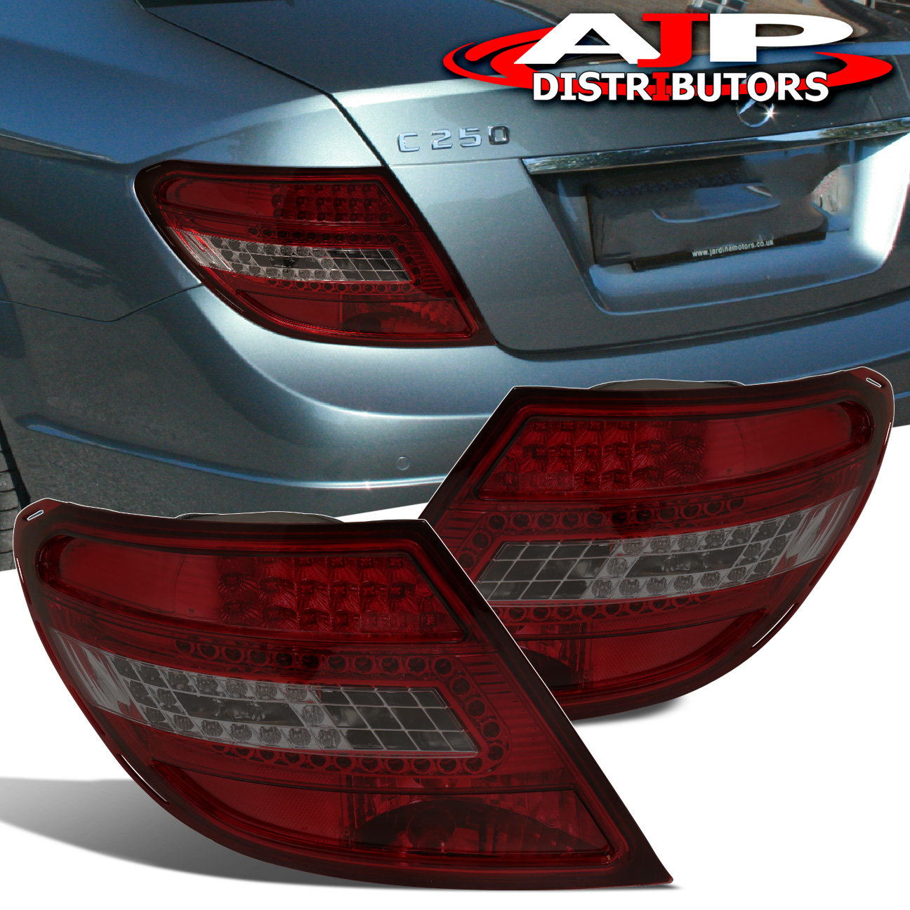 2008-2010 MERCEDES BENZ W204 C300 C350 C63 AMG TAIL LIGHTS LED ALL ...
