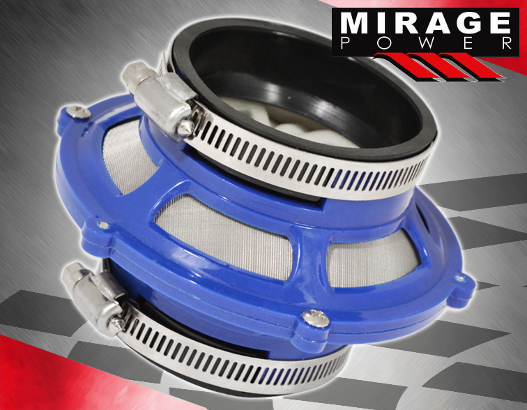 Buy TOYOTA 2.5" COLD AIR INTAKE ENGINE BYPASS VALVE FILTER + CLAMP BLUE ...